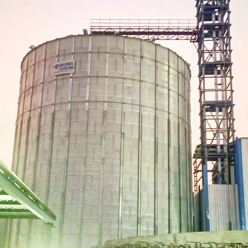 Flat Bottom Storage Silos Manufacturers & Exporters